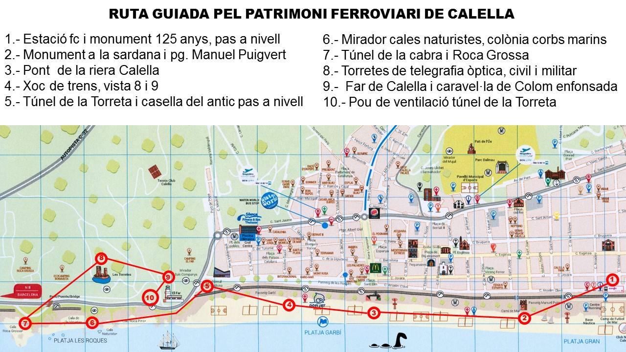 Biada | Ruta pel patrimoni ferroviari de Calella, 12 d’octubre
